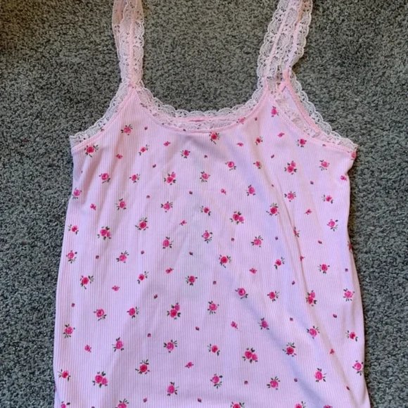 Tops | Skims Lace Pointelle Tank | Poshmark